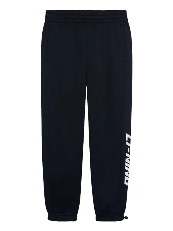 LI-NING Graphic Joggers Sweatpants 'black - Black/white