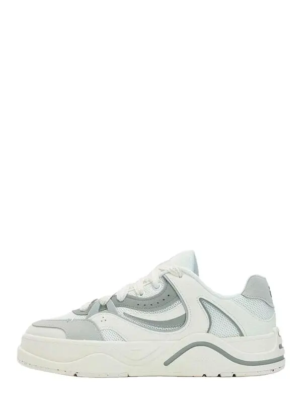 FILA FUSION Bank Dx Skate Shoes - White/grey