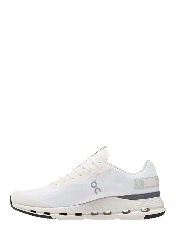 On Cloudnova Form Sneakers - White/eclipse