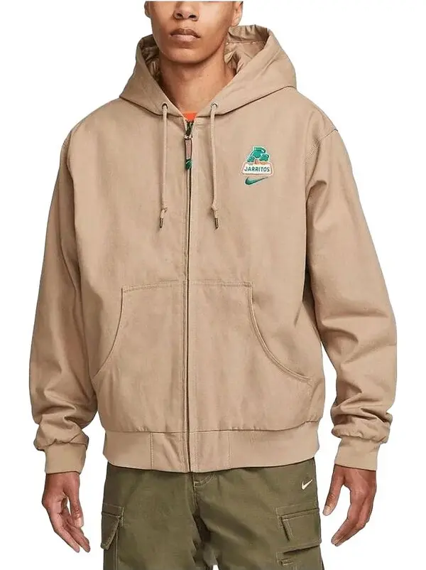 Nike X Jarritos Padded Zip-up Jacket - Tan