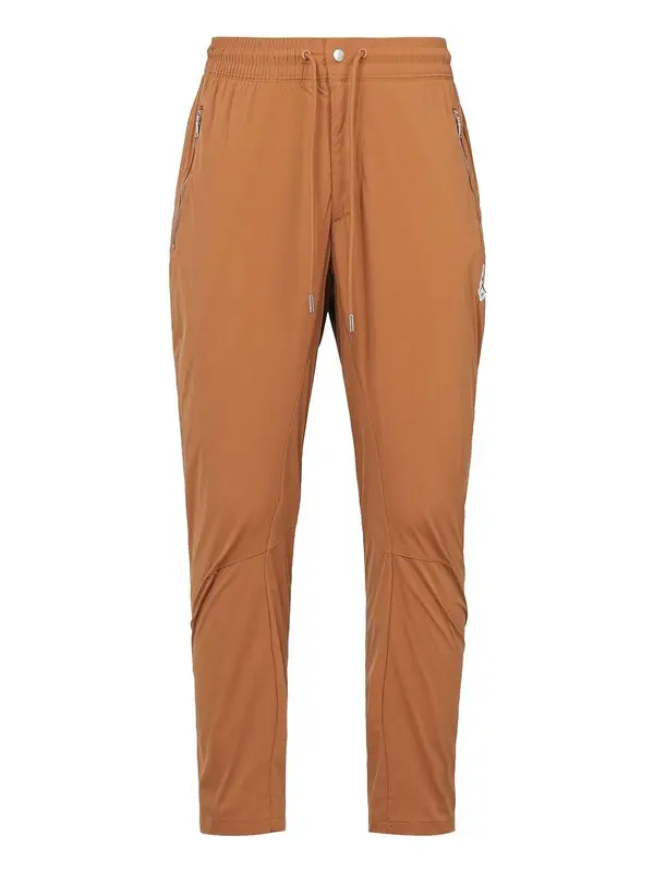 JORDAN Statement Essentials Solid Color Straight-leg Casual Pants/trousers Green Copper - Multi-color
