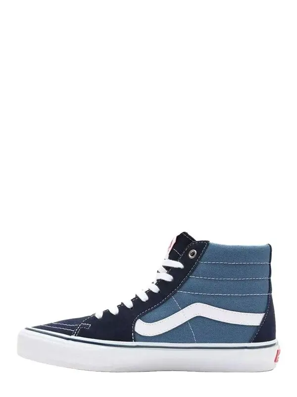 VANS Skate Sk8-hi Splicing Contrasting Colors Casual Sports Skateboarding Shoes - Blue