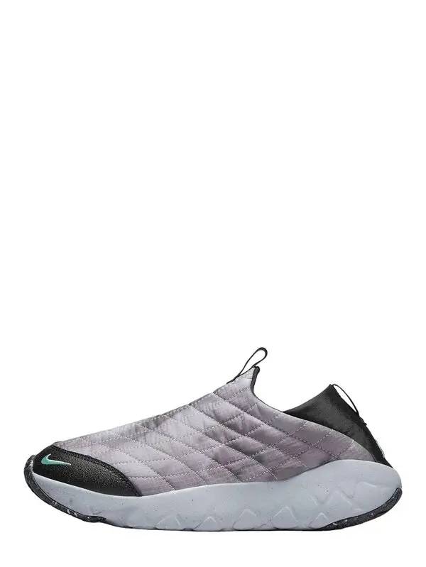 Nike Moc 3.5 Quilted Slip-on Sneakers - Silver/black/green