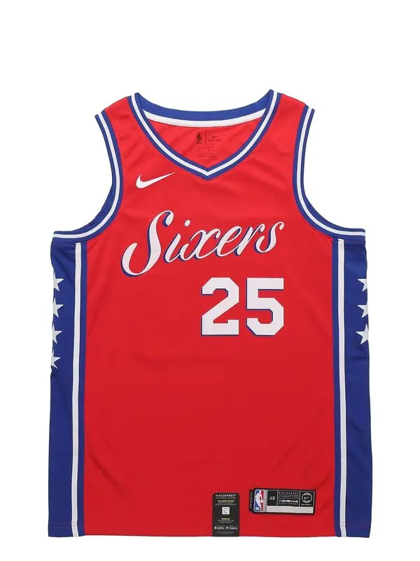 Nike Nba Ben Simmons Philadelphia 76ers Jersey - Red