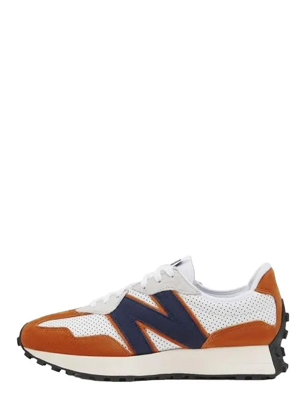 NEW BALANCE 327 "white Natural Indigo - White/orange