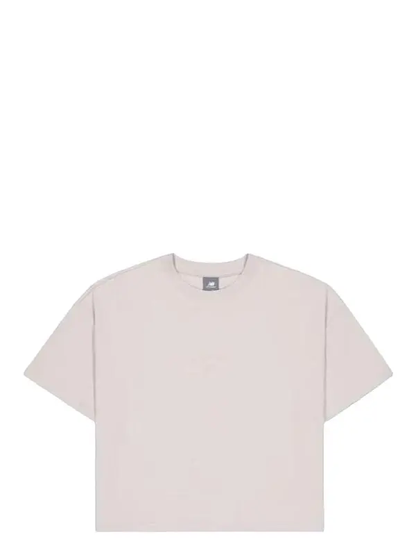 NEW BALANCE Cotton T-shirt - Light Purple