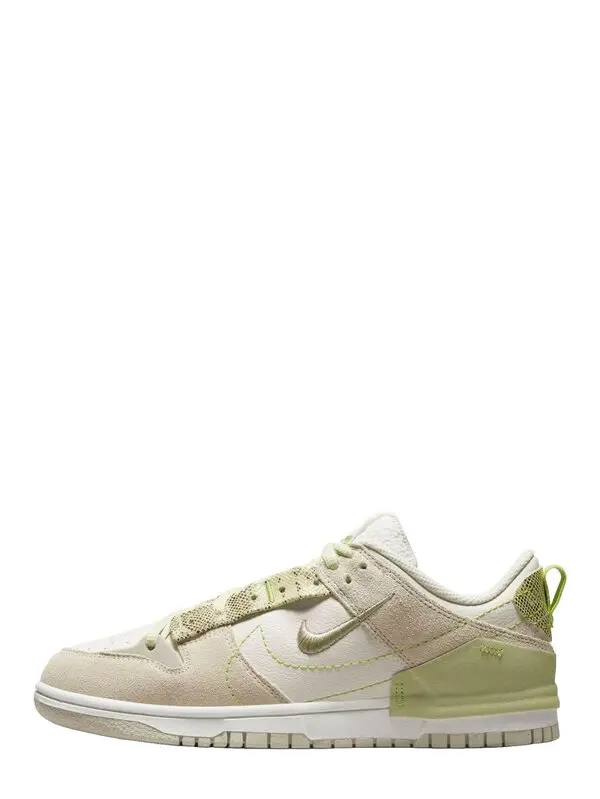Nike Dunk Low Disrupt 2 "green Snake" Sneakers - White/gray/green