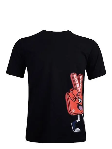 CONVERSE Short Sleeve Printed T-shirt - Black