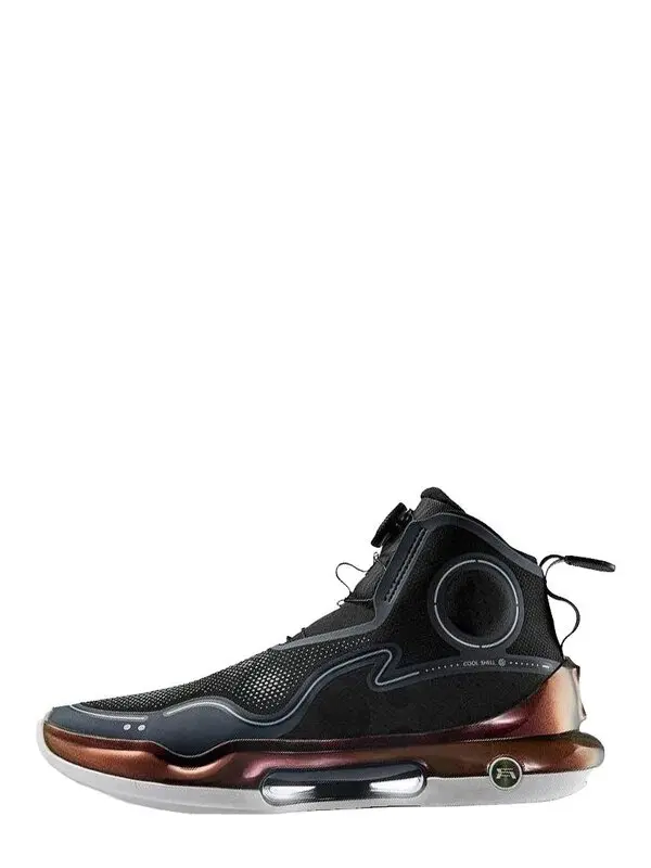 LI-NING Yushuai Evolution High Top Sneakers - Black/brown