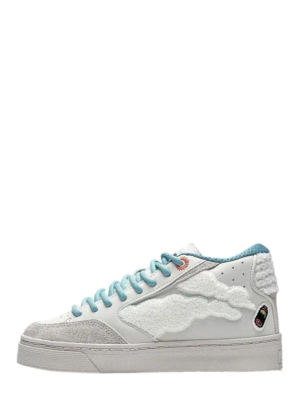 LI-NING Badfive Wave 180 X Pablo Lentile Sneakers - White/grey