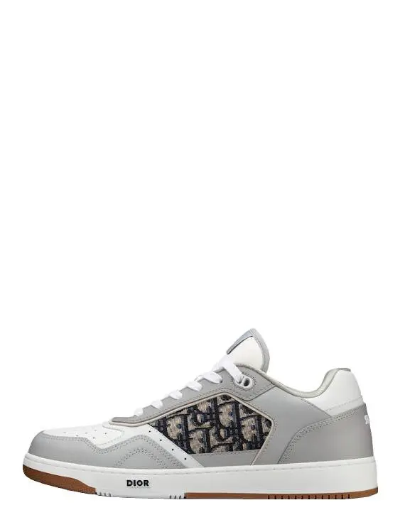 Dior B27 Low Top Sneakers - Grey/white