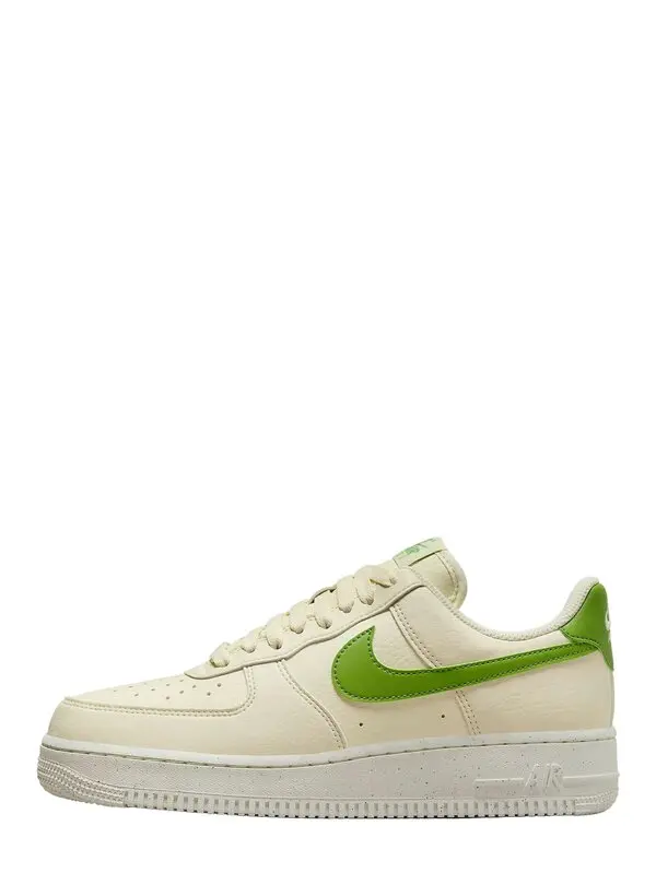 Nike Force 1 Low Next Nature Sneakers - Beige/green/white