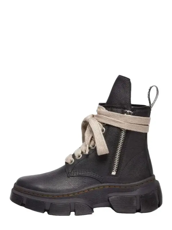 Dr. Martens X Rick Owens 1460 Dmxl Jumbo Lace Boots - Black/beige