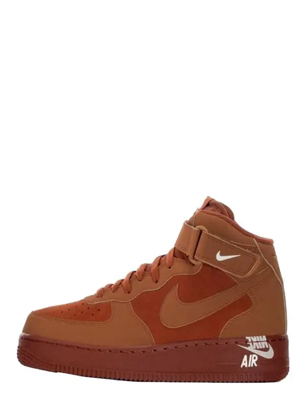 Nike Force 1 Mid '07 Sneakers - Orange