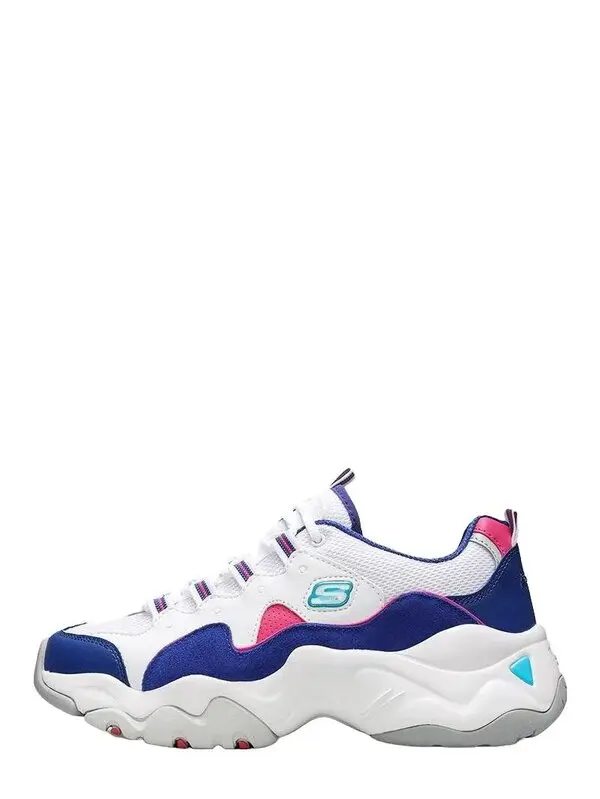 Sketchers D'lites 3.0 Zenway Low-top Sneakers - White/blue
