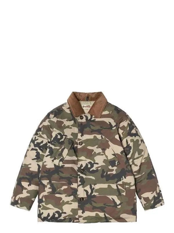 StÜssy X Denim Tears Ripstop Down Army Jacket - Camo