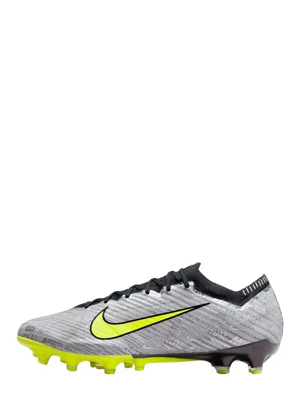 Nike Zoom Vapor 15 Elite 25 Ag-pro Sneakers - Silver/green/black