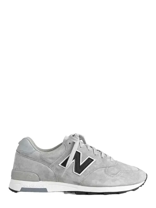 NEW BALANCE J.crew X 1400 Made In Usa Suede Sneakers - Grey