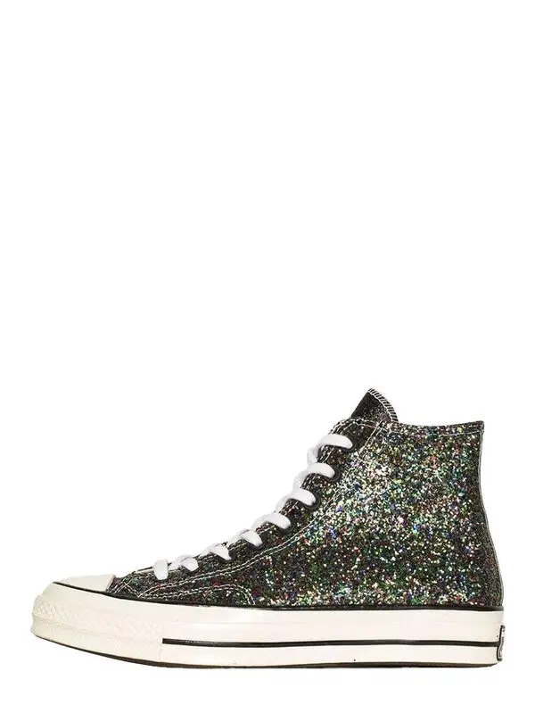 CONVERSE Jw Anderson X Chuck 70 Hi Glitter Pack Sneakers - Silver