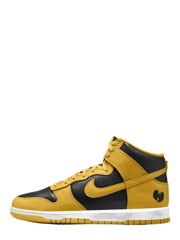 Nike Dunk High "wu-tang" Sneakers - Black/pollen/white
