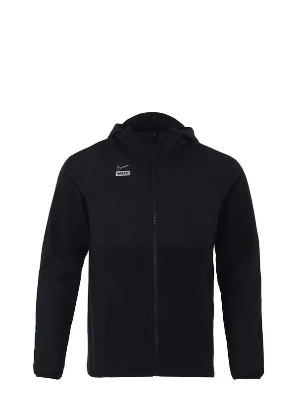 Nike Hooded Zipper Jacket With Reflective Logo - Default Color