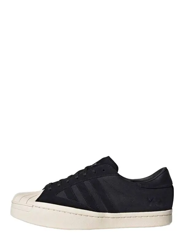 Adidas Y-3 Yohji Star Lace-up Sneakers - White/black