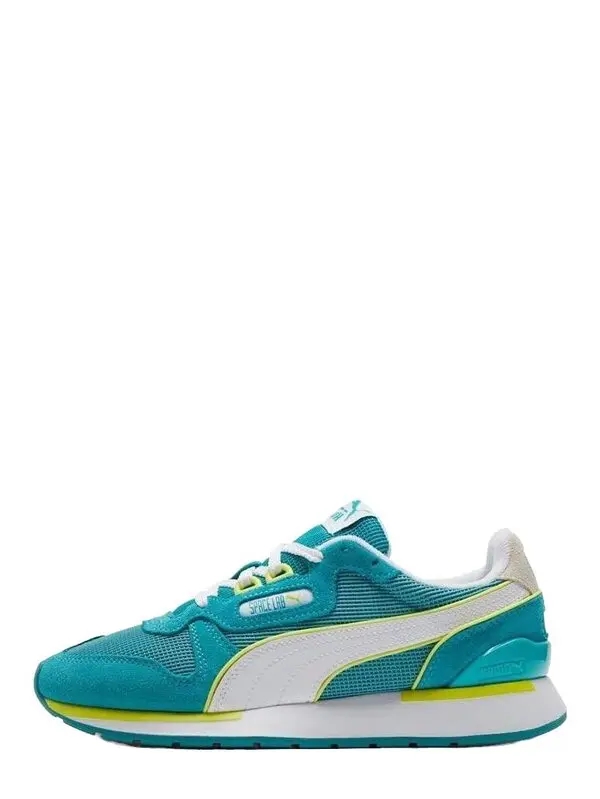 PUMA Space Lab Contrast Sneakers - Blue/green/white