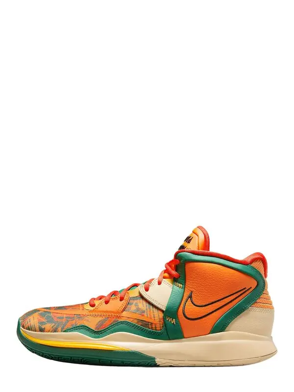 Nike Kyrie Infinity High Top Sneakers - Orange/green