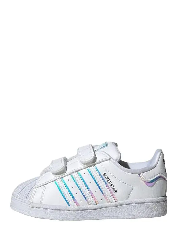 Adidas Superstar Iridescent Sneakers - Cloud White/cloud White/core Black