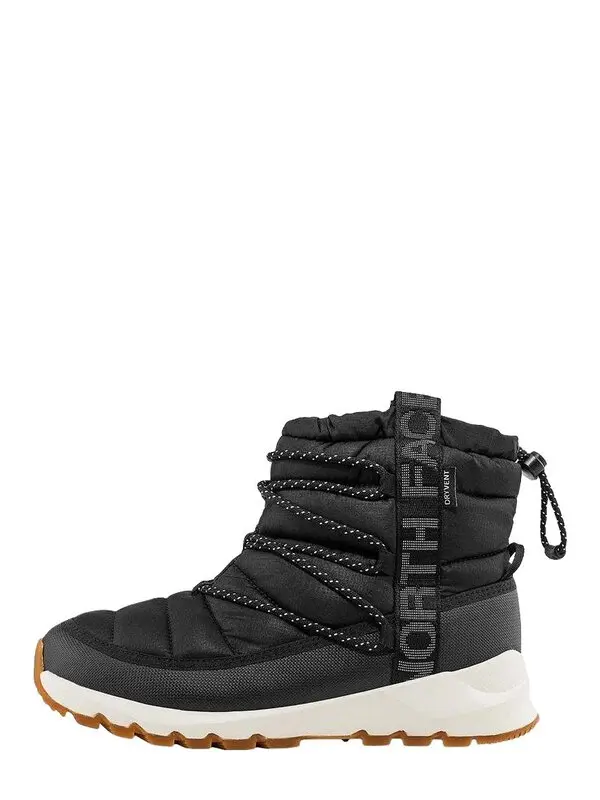 The North Face Thermoball Lace Up Waterproof Boots - Black/white/brown