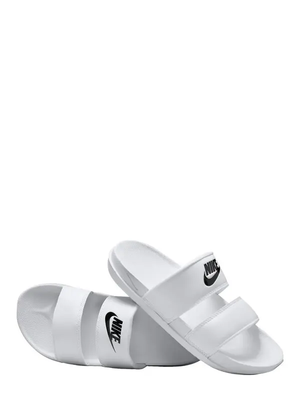 Nike Offcourt Duo Slide Sandals - White