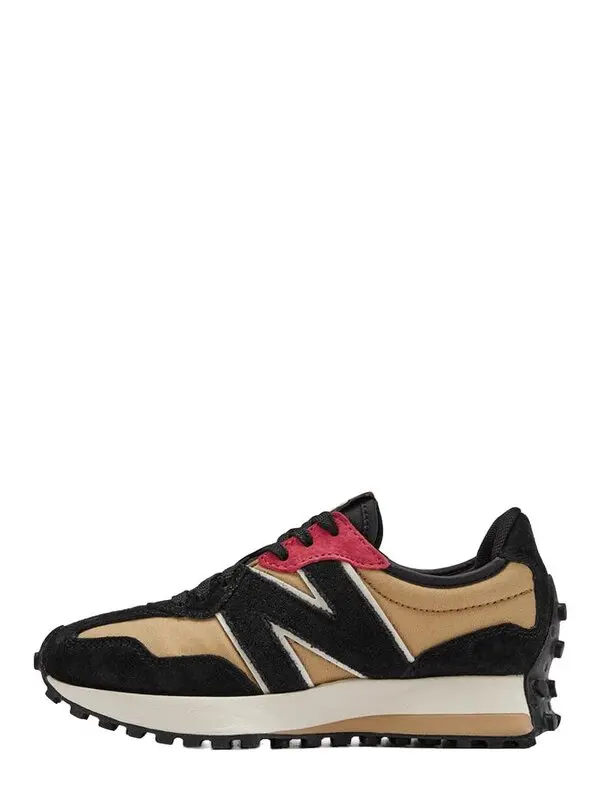 NEW BALANCE 327 Retro Casual Sneakers - Khaki/black