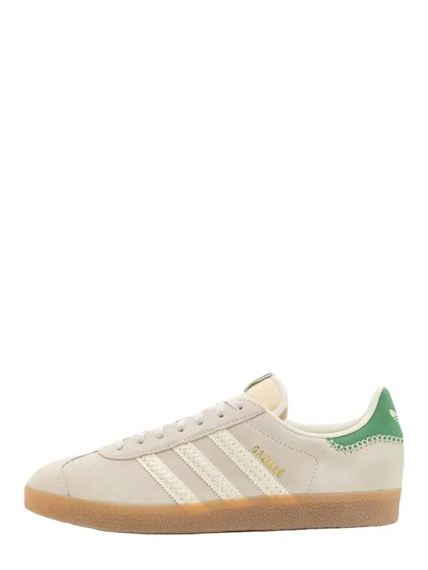 Adidas Gazelle Sneakers - Beige/green