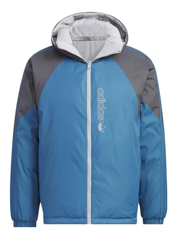 Adidas Originals Reversible Down Jacket - Blue/white