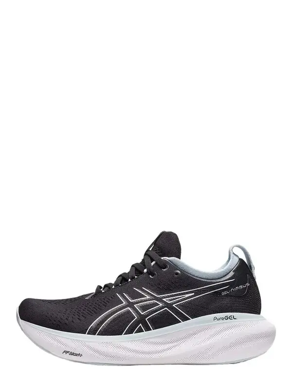 Asics Gel-nimbus 25 'black Reborn Blue - Black/white/blue