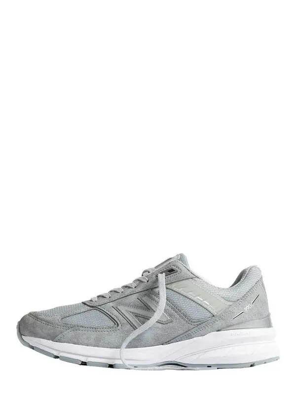 NEW BALANCE 990v5 Made In Usa Vegan Sneakers - Grey