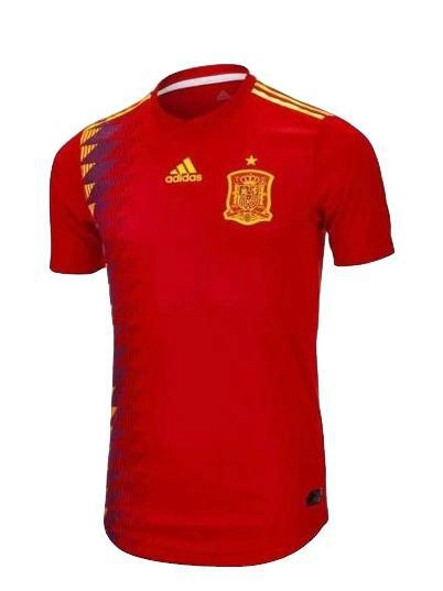 Adidas 2018 World Cup Spain Jersey - Red