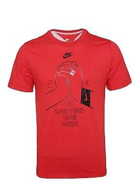 Nike Sports Short Sleeve T-shirt - Red
