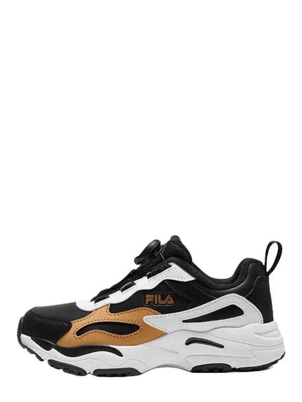 FILA Classic Sport Sneakers - Black/white/gold