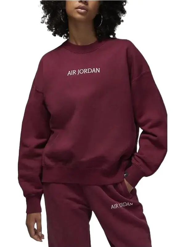 JORDAN Worldmark Crewneck Sweatshirt - Red