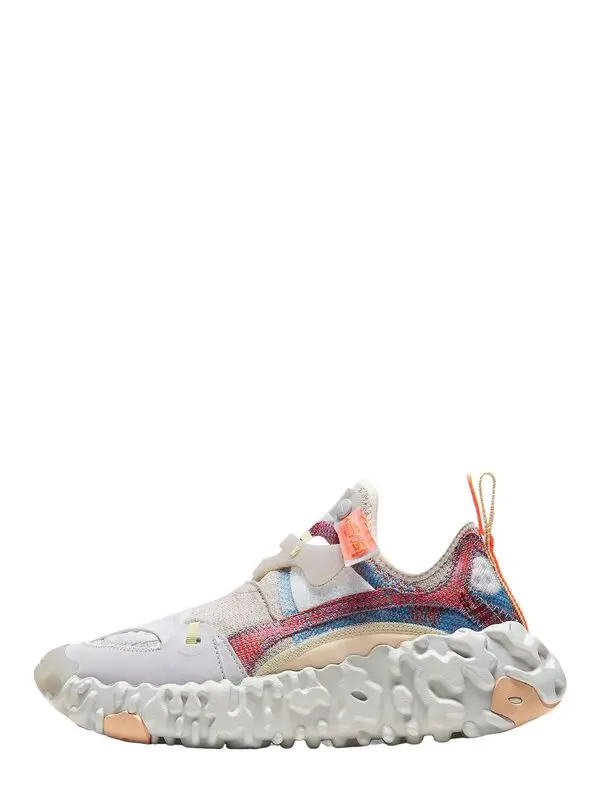 Nike Ispa Overreact Flyknit Sneakers - White/red
