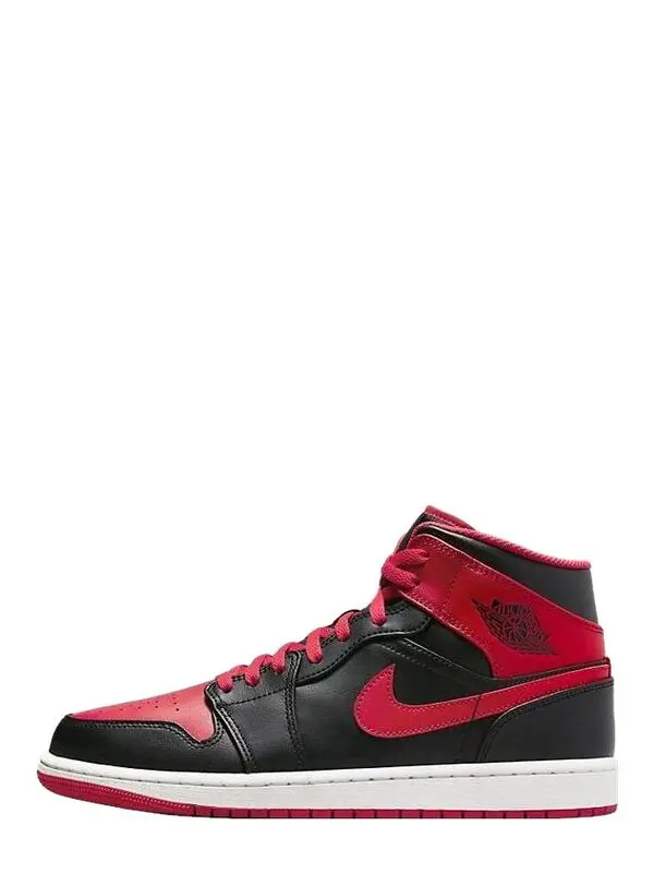 JORDAN Air 1 Mid "alternate Bred 2022" Dq8426-060 - Black/red