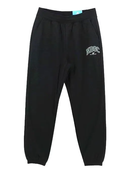 NEW BALANCE X Nbsc Logo Track Pants - Black/white