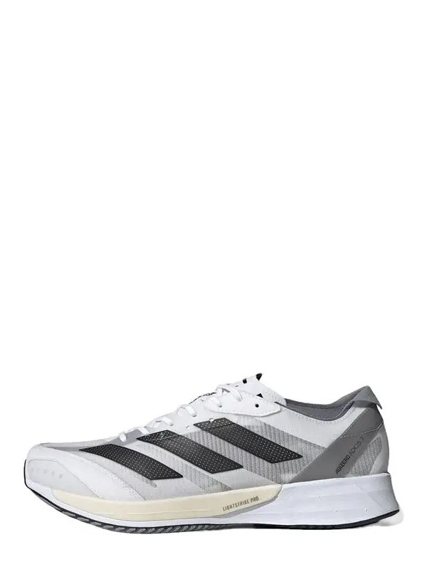 Adidas Adizero Adios Athletic Shoes - White/black