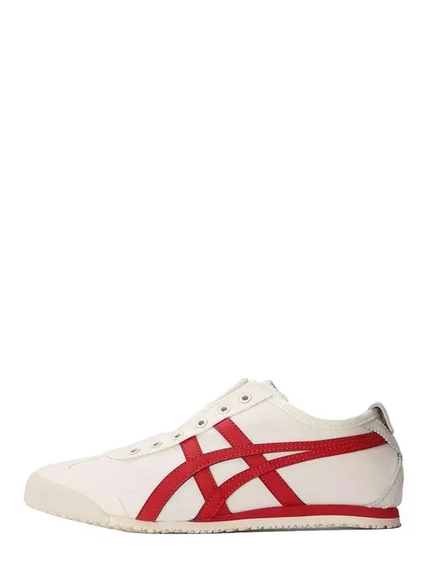 Onitsuka Tiger Mexico 66 Athletic Shoes - White/red