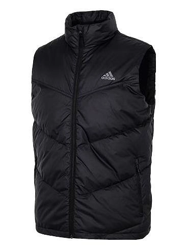 Adidas Puffer Vest With Stand Collar - Default Color
