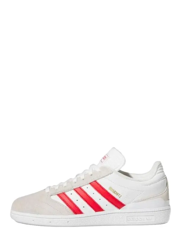 Adidas Originals Busenitz Athletic Sneakers - White/red