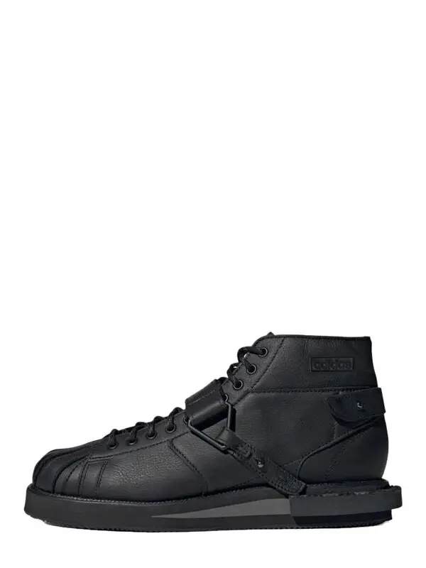 Adidas Originals Superstar Mfx Reboot High Top Sneakers - Black
