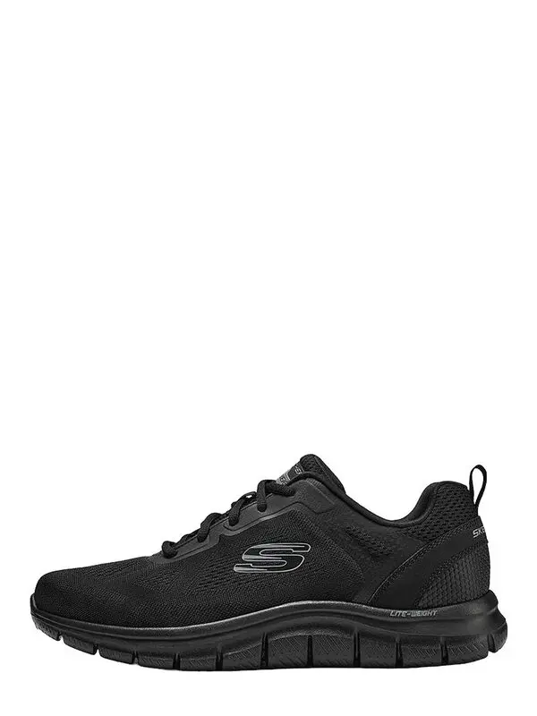 Sketchers Track Broader Athletic Sneakers - Black