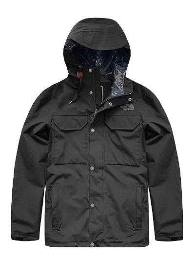 The North Face Dryvent Down Puffer Hooded Jacket - Black